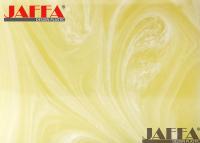 China Impact Resistant Custom Stone Texture Translucent Resin Panel For Transparent Bar Decor for sale