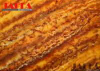 China Scratch Resistant Translucent Stone Resin Panel Transparent Natural Stone Texture Panels for sale