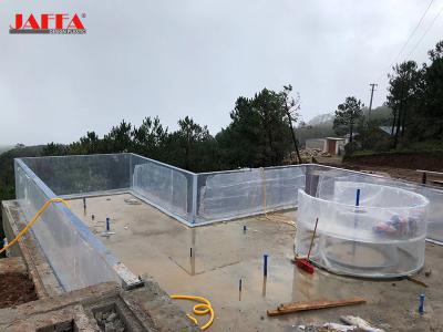 China Custom Acrylic Infinity Pool for Homestay, Mountain View Transparent Pool, Outdoor Pool for Internet-Famous Vacation Homestay for sale