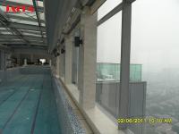 China Insulation Resistance Hotel Sky pool Custom Acrylic Products With And Weather Resistance for sale