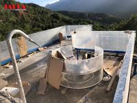 China Custom Acrylic Infinity Pool for Homestay, Mountain View Transparent Pool, Outdoor Pool for Internet-Famous Vacation Homestay for sale