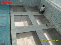 China Insulation Resistance Hotel Sky pool Custom Acrylic Products With And Weather Resistance for sale