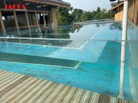 China Plexiglass Explosion Proof Transparent Acrylic Infinity Pool for sale