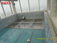 China Insulation Resistance Hotel Sky pool Custom Acrylic Products With And Weather Resistance for sale