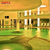 China Custom Acrylic Spa Center Illuminated Pillar, Semi-Transparent Cylinder Ambient Light, Decorative Lamp for Spa/Pool/Leisure Club for sale