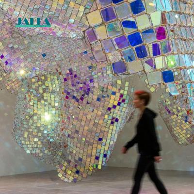China Custom - made Acrylic Colorful Art Installation Custom - made Plexiglass Colorful Suspended Installation for sale