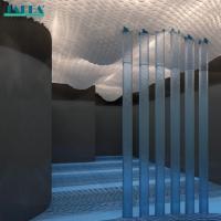 China JAFFA Custom Colored Acrylic Indoor Partition, Gradient/Water Ripple Art Screen, Semi-Transparent Divider Decor for High-End Residences & Commercial Spaces for sale