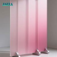 China JAFFA Custom Gradient Color Acrylic Screen, Frosted Semi-Transparent Partition, Art Decor Folding Screen for Office & Home for sale