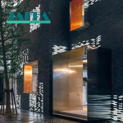 China 20mm Acrylic Curtain Wall Custom Outdoor Building Renovation for sale