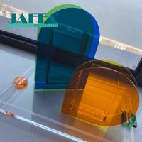 China Custom Made Acrylic Colored Vases Custom Made Acrylic Home Decor for sale