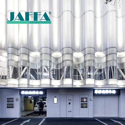 China Custom Multi Storey Parking Acrylic Facade Sleek Modern Appearance for sale