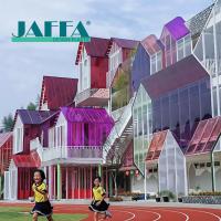 China Custom 12mm 15mm Acrylic Curtain Wall In Educational Building for sale