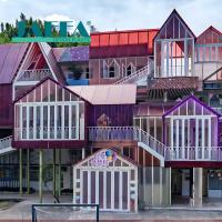 China Custom 12mm 15mm Acrylic Curtain Wall In Educational Building for sale