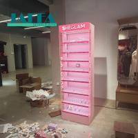 China JAFFA Acrylic Cosmetic Display Cabinet Professional Showcase Solutions For Brand Retail Spaces for sale