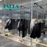 China JAFFA Acrylic Apparel Display System – Transparent Showcase Solutions for Luxury Retail Spaces for sale