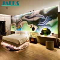 China Custom Hotel Acrylic LED Backlit Wall Panel - Waterproof & Wear-Resistant Translucent Art Wall Custom Solution for sale