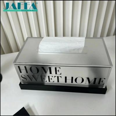 China JAFFA Custom Acrylic Frosted Tissue Box, Luxury 