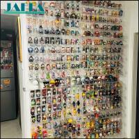 China JAFFA Custom Acrylic Full-Wall Blind Box Organizer, Modular Transparent Display Case, Dustproof Wall-Mounted Shelf for Pop Mart & Toy Figures for sale