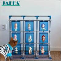China Custom Acrylic Single Blind Box Storage Case, Colored Transparent Individual Display Box, Dustproof Square Case for Pop Mart & Toy Figures for sale