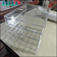 China JAFFA Custom Acrylic Drawer-Type Storage Cabinet, Multi-Layer Clear Organizer Box, Vanity & Beauty Studio Makeup Case for Bedroom/Nail Salon for sale