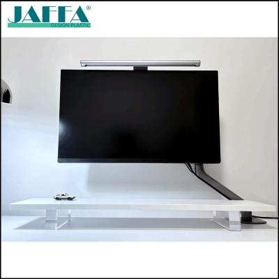 China JAFFA Custom Acrylic Screen Display Pedestal, Minimalist Monitor Riser, Clear Acrylic Platform for Desktop & Monitor for sale