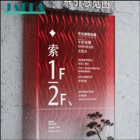 China Custom Acrylic Floor Directory, Wall-Mounted Index Sign, Acrylic Display Board for Mall & Hotel for sale