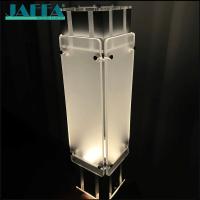 China JAFFA Custom Acrylic Geometric Cage Night Light, Gradient Ring Ambient Light, Minimalist Decor Lamp for Bedroom & Desk for sale