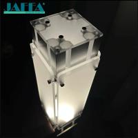 China JAFFA Custom Acrylic Geometric Cage Night Light, Gradient Ring Ambient Light, Minimalist Decor Lamp for Bedroom & Desk for sale