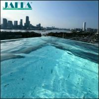 China Custom Acrylic Urban Infinity Pool, High-Altitude River/City View Transparent Pool, Rooftop Pool for Hotel & Commercial Complex for sale