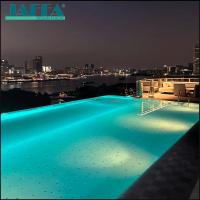 China Custom Acrylic Urban Infinity Pool, High-Altitude River/City View Transparent Pool, Rooftop Pool for Hotel & Commercial Complex for sale
