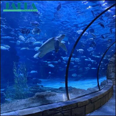 China Custom Acrylic Viewing Window for Aquarium, Curved Transparent Viewing Panel, Large Acrylic Sheet for Aquarium/Underwater Tunnel for sale