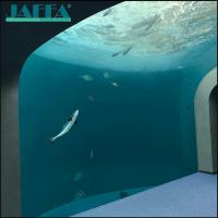 China Custom Underwater Viewing Window for Aquarium, Large Curved Acrylic Panel, Transparent Window for Underwater Tunnel/Aquarium for sale