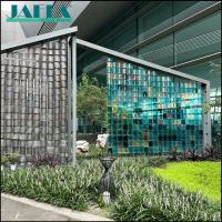 China Custom Large-Scale Acrylic Transparent Structure, Gradient Glass Brick Wall/Arch Staircase, Outdoor Landscape Art Installation for sale