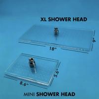 China Durable Acrylic Architecture Adjustable Shower Head Ideal for Commercial Residential Featuring Modern Functional Design for sale