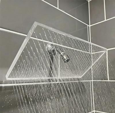 China Durable Acrylic Architecture Adjustable Shower Head Ideal for Commercial Residential Featuring Modern Functional Design for sale