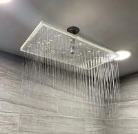 China Durable Acrylic Architecture Adjustable Shower Head Ideal for Commercial Residential Featuring Modern Functional Design for sale