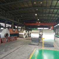 China Adhesive Tape Cable Industrial Aluminium Foil , Aluminium Strip Roll Stable for sale
