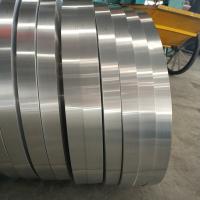 China Single Side Coated Aluminum Strip Roll 0.2mm Thickness For PPR Pipes Durable for sale