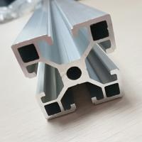 China Fine Metal Anodize Aluminum Spare Parts T Slot Extruded Frame Profile for sale