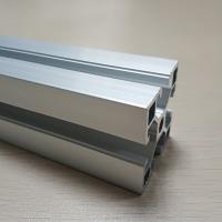 China Fine Metal Anodize Aluminum Spare Parts T Slot Extruded Frame Profile for sale