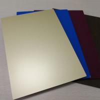 China Color Coated Aluminum Composite Panel Fire Rating , Fire Rated Aluminium Composite Panel 5005 5052 5754 for sale