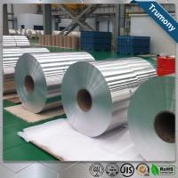 China Food Grade Coated Aluminum Strip Roll Foil Roll For Food Packaging Stable for sale