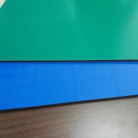China Building Curtain Wall Wood Grain Cladding Plastic Aluminum Composite Material Panels for sale