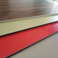 China 4mm ACP 3D Wood Grain Aluminum Composite Panel PE Coated Fluorocarbon Coatings for sale