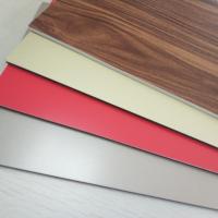 China 4mm ACP 3D Wood Grain Aluminum Composite Panel PE Coated Fluorocarbon Coatings for sale