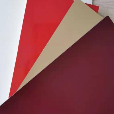 China 2.5mm Aluminum Flat Plate Red Coated 1/3/5 Series Alloy For Outdoor Decoaration for sale