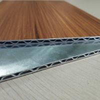 China Wooden Marble Series PVDF Aluminum Composite Panel , Aluminium Core Panel for sale