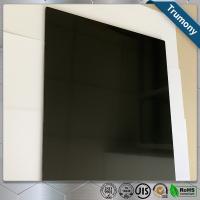 China Matt Black High Grade Aluminum Mirror Sheet Composite Panel For Decoration Billboard for sale
