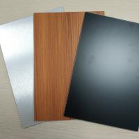 China Brushed Finish Stainless Steel Composite Panel Exterior Wall Cladding Designs for sale