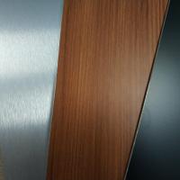 China Brushed Finish Stainless Steel Composite Panel Exterior Wall Cladding Designs for sale